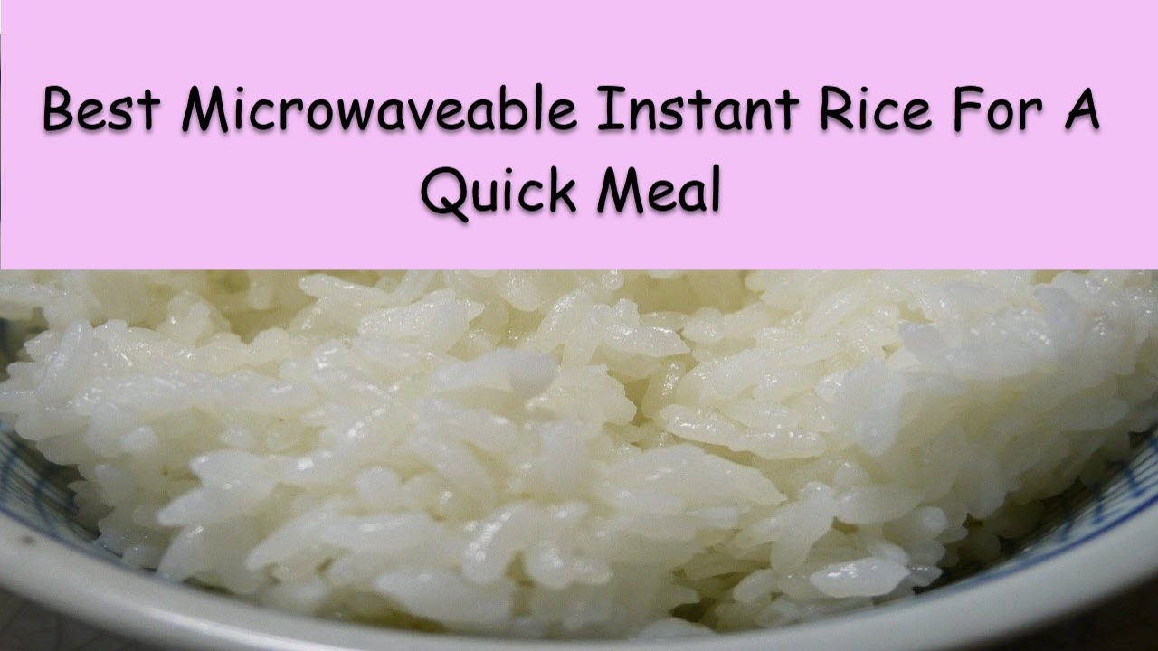 14 Best Microwaveable Instant Rice For A Quick Meal - Asian Recipe