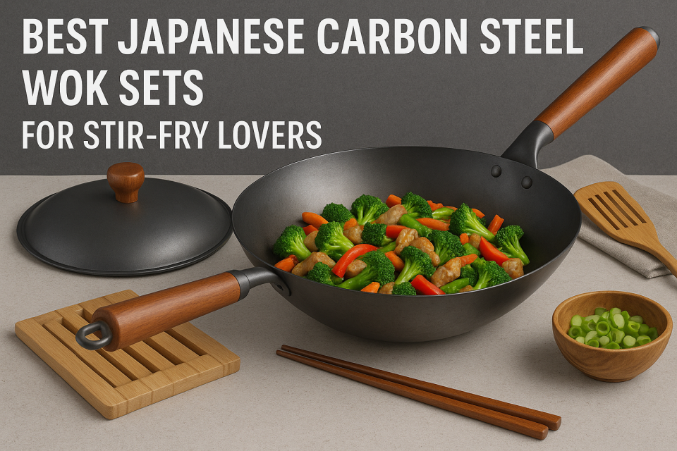 5 Best Carbon Steel Wok Sets for Stir-Fry Lovers