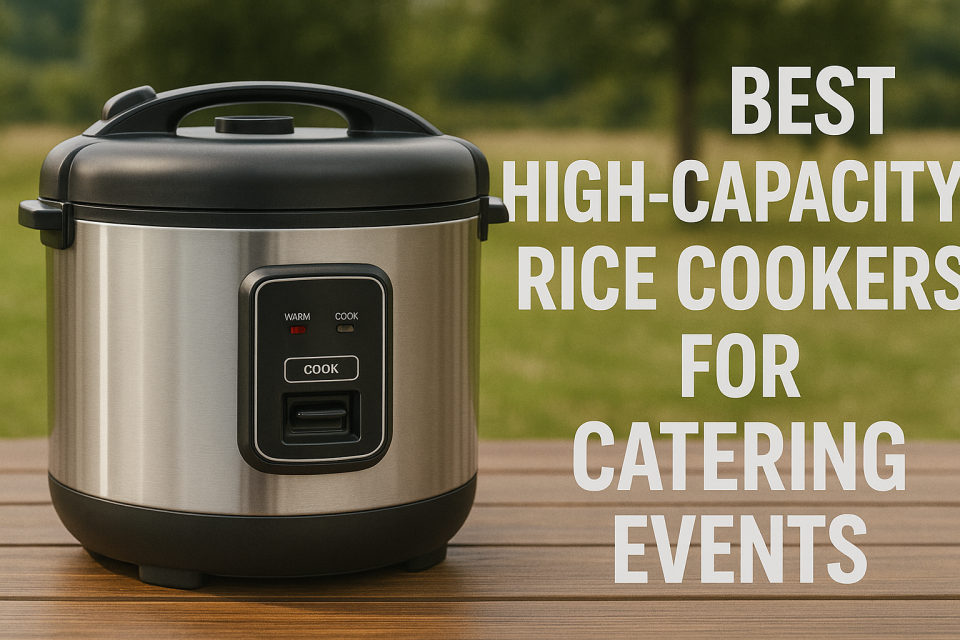 5 Best High-Capacity Rice Cookers for Catering Events