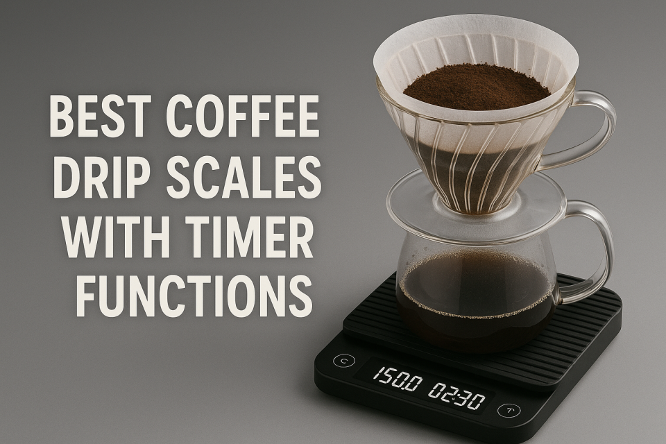 5 Best Coffee Drip Scales with Timer Functions