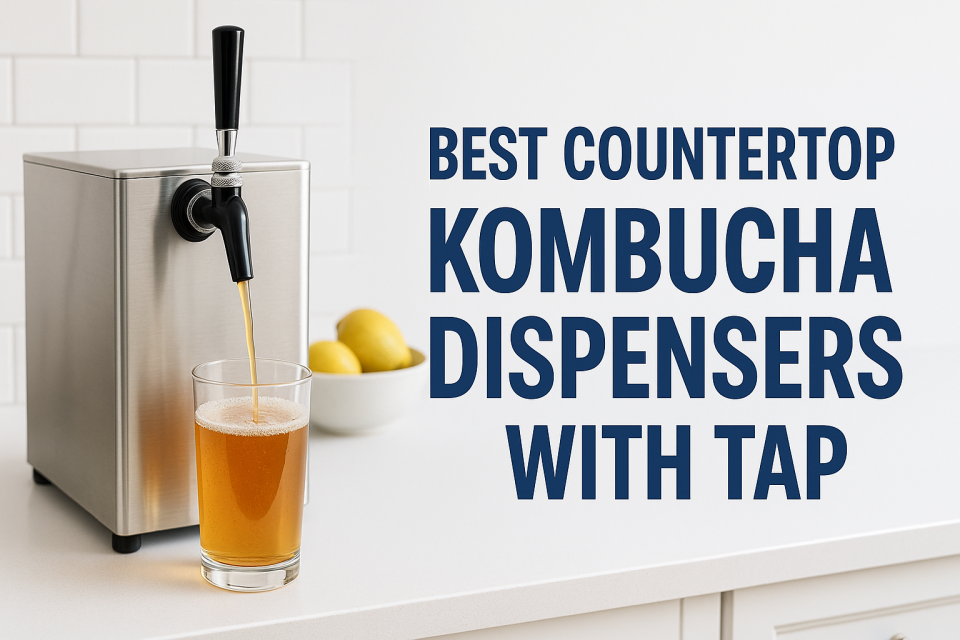5 Best Countertop Kombucha Dispensers with Tap