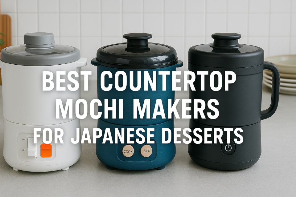5 Best Countertop Mochi Makers for Japanese Desserts