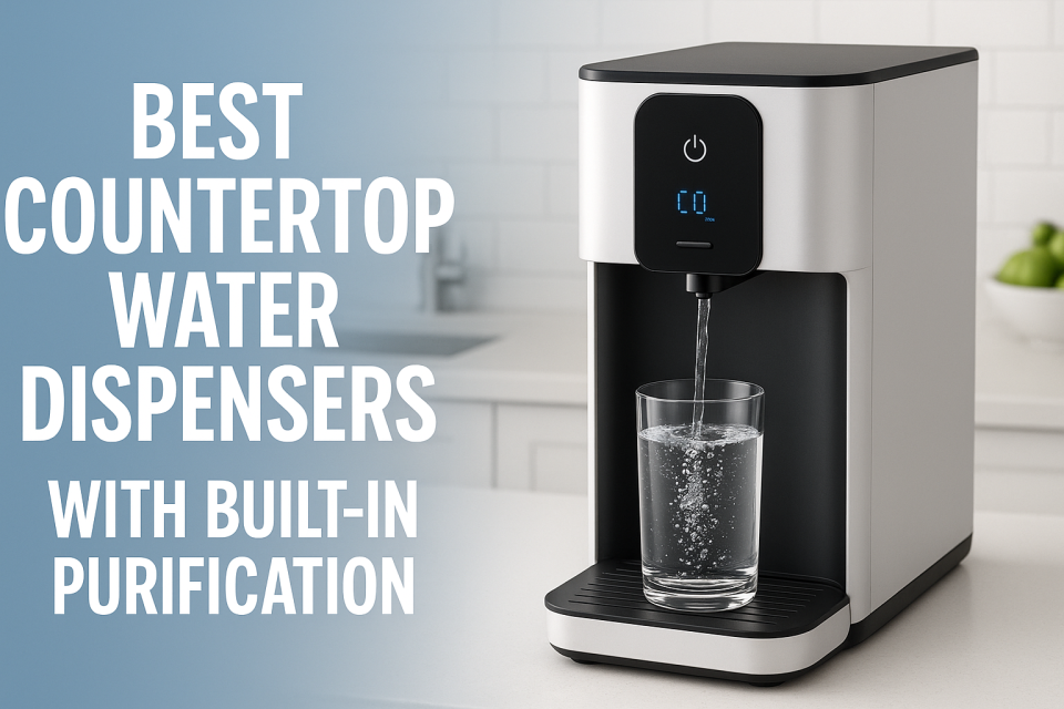 5 Best Countertop Water Dispensers with Built-In Purification